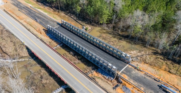 Acrow Supports Emergency Repairs to Kolekole Stream Bridge